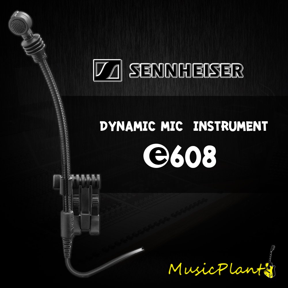 Sennheiser ไมค์โครโฟน E608 (Dynamic Mic. Instrument) - musicplant