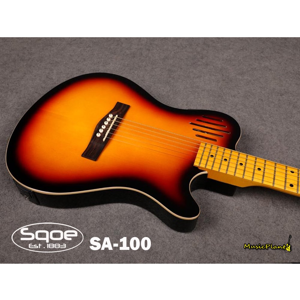 Sqoe Silent Guitar - SA100 - musicplant
