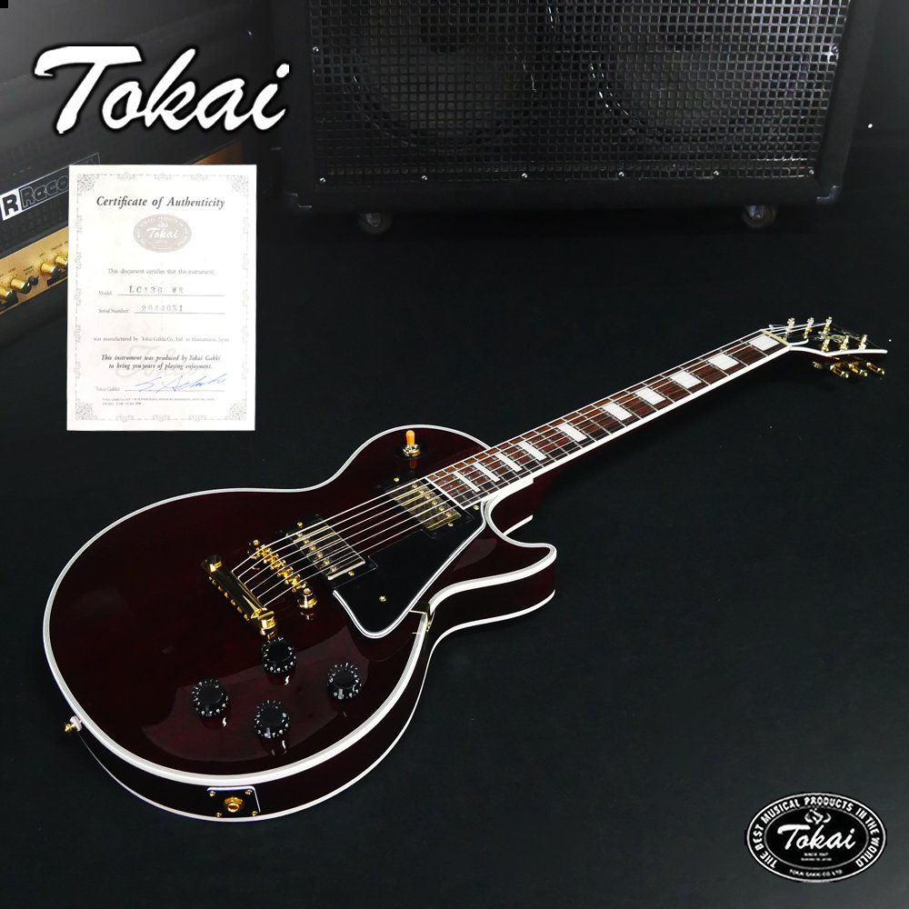 Tokai กีตาร์ไฟฟ้า Electric Guitar รุ่น LC136 WR (Japan) - musicplant