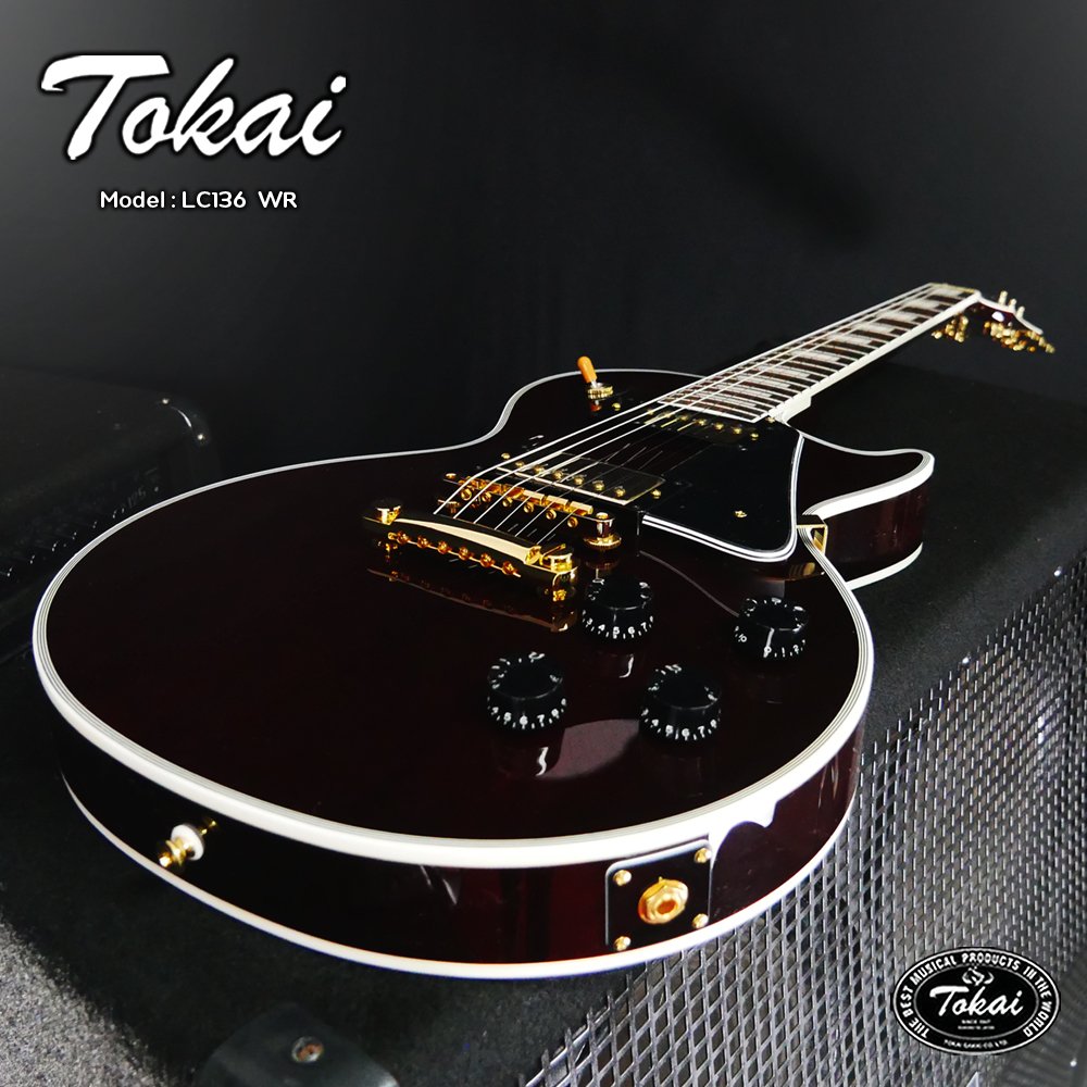 Tokai กีตาร์ไฟฟ้า Electric Guitar รุ่น LC136 WR (Japan) - musicplant