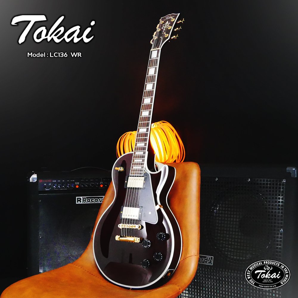 Tokai กีตาร์ไฟฟ้า Electric Guitar รุ่น LC136 WR (Japan) - musicplant