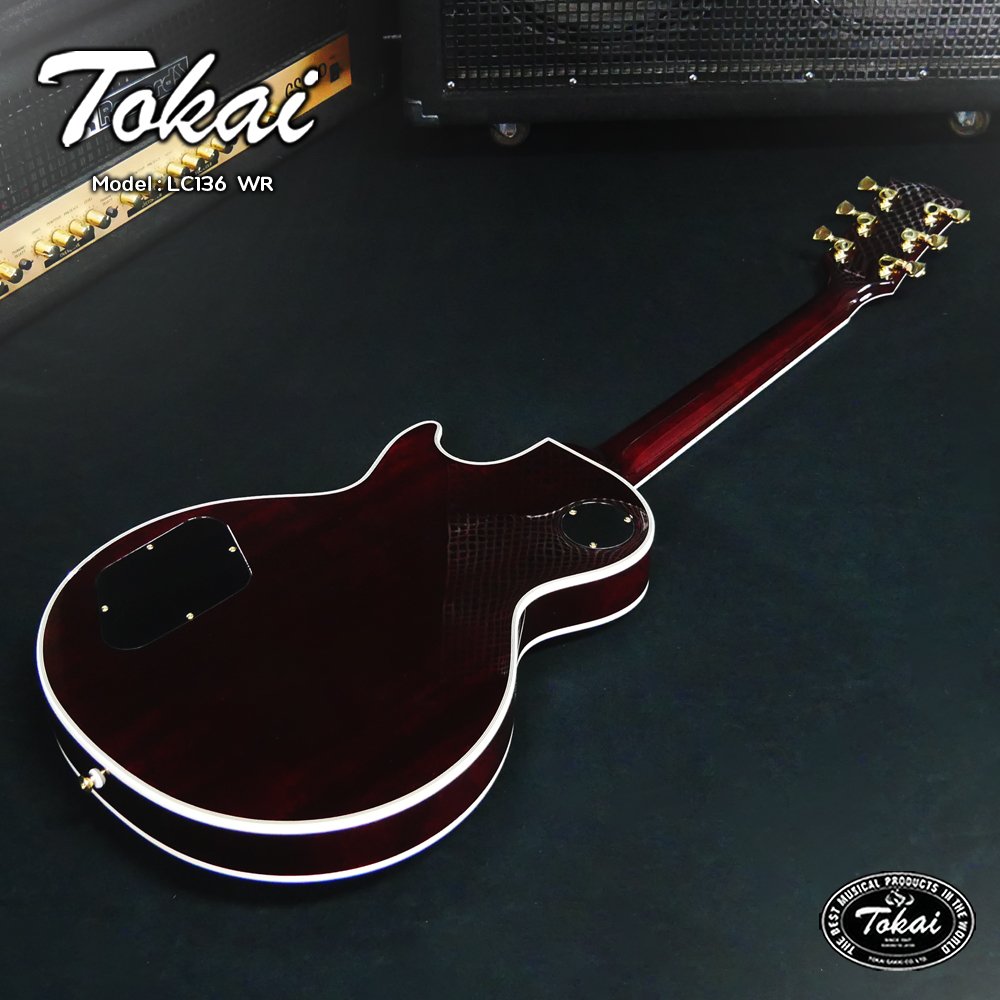 Tokai กีตาร์ไฟฟ้า Electric Guitar รุ่น LC136 WR (Japan) - musicplant