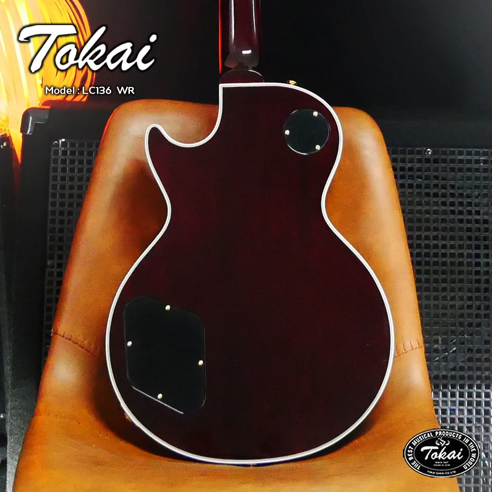 Tokai กีตาร์ไฟฟ้า Electric Guitar รุ่น LC136 WR (Japan) - musicplant