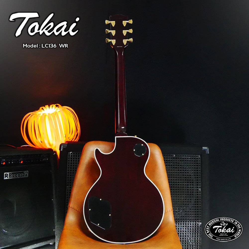 Tokai กีตาร์ไฟฟ้า Electric Guitar รุ่น LC136 WR (Japan) - musicplant
