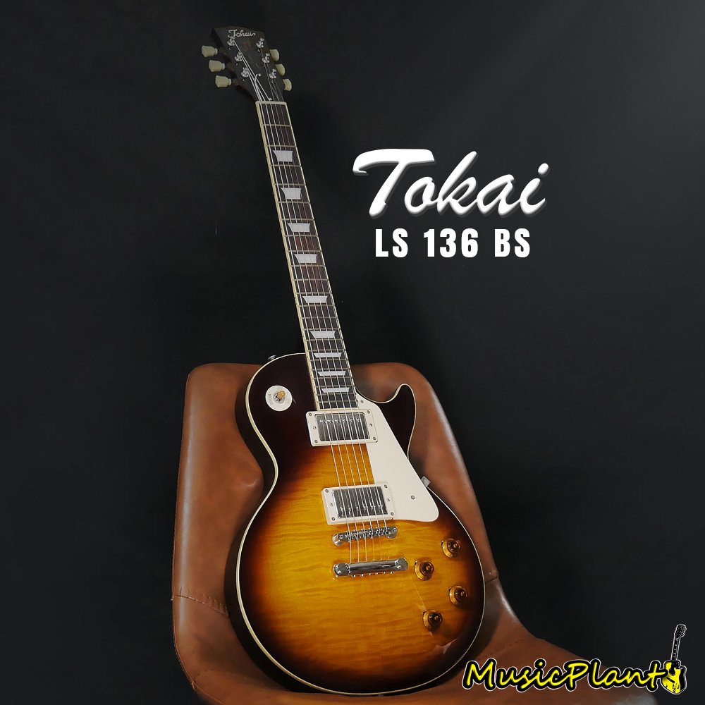 Tokai กีตาร์ไฟฟ้า Electric Guitar รุ่น LS136F BS (Japan) - musicplant