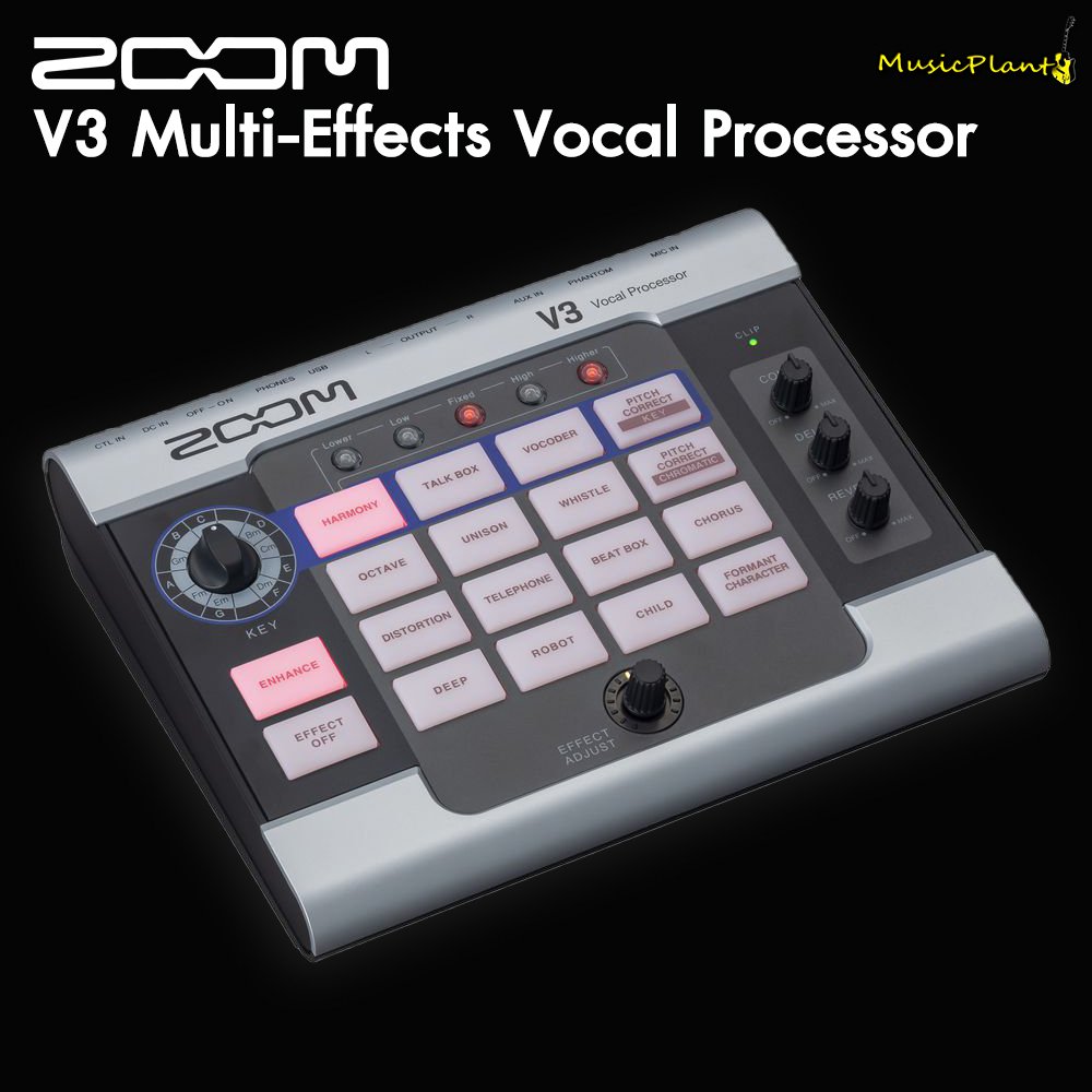 ZOOM V3 VOCAL PROCESSOR - musicplant