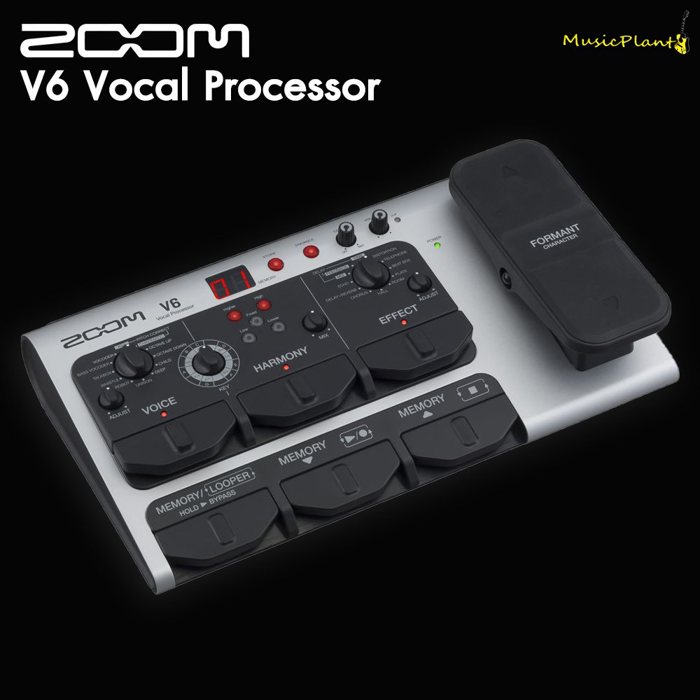 ZOOM V6 VOCAL PROCESSOR - musicplant