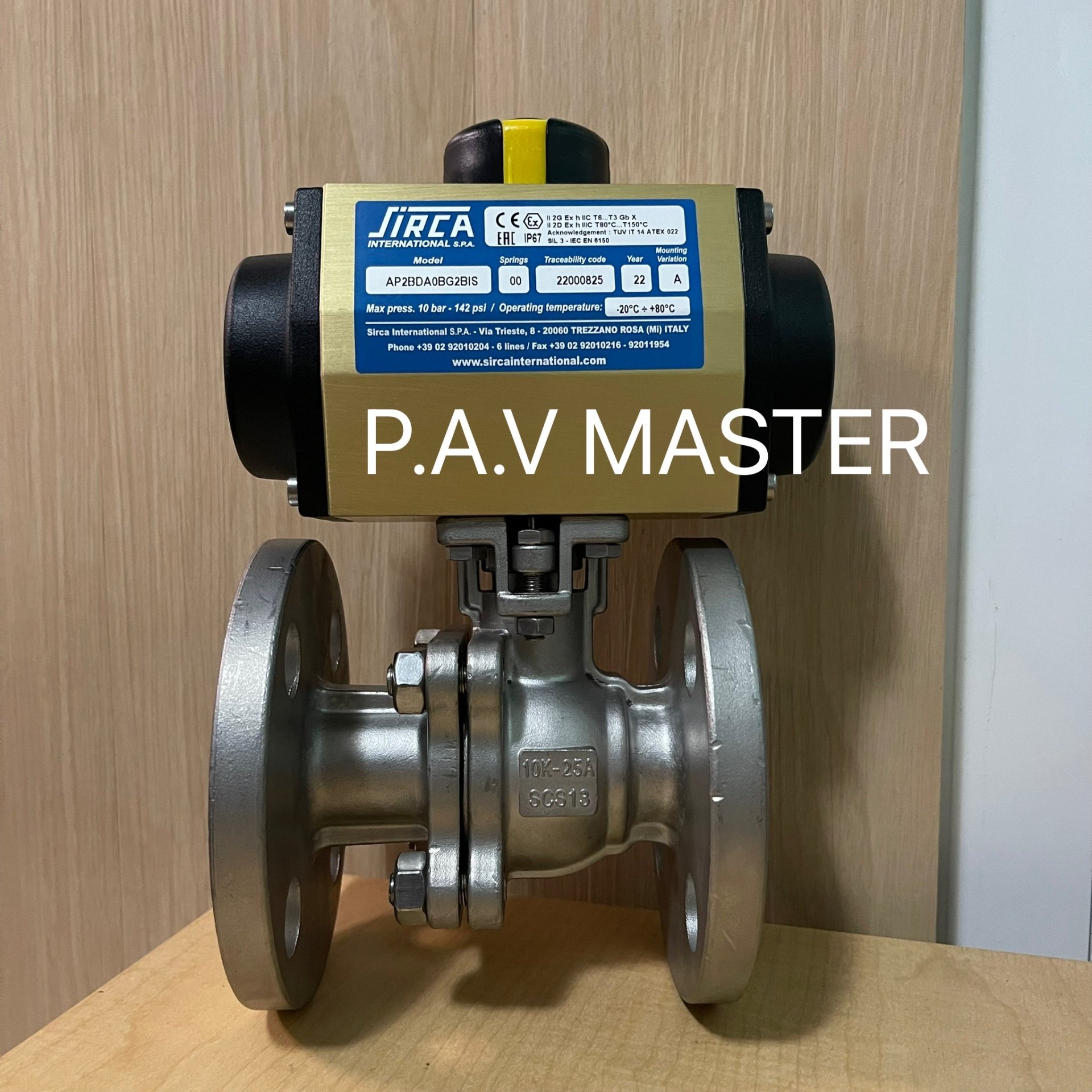 หัวขับลม SIRCA Actuator มีของพร้อมส่ง สต็อกแน่น ราคาพิเศษ ...