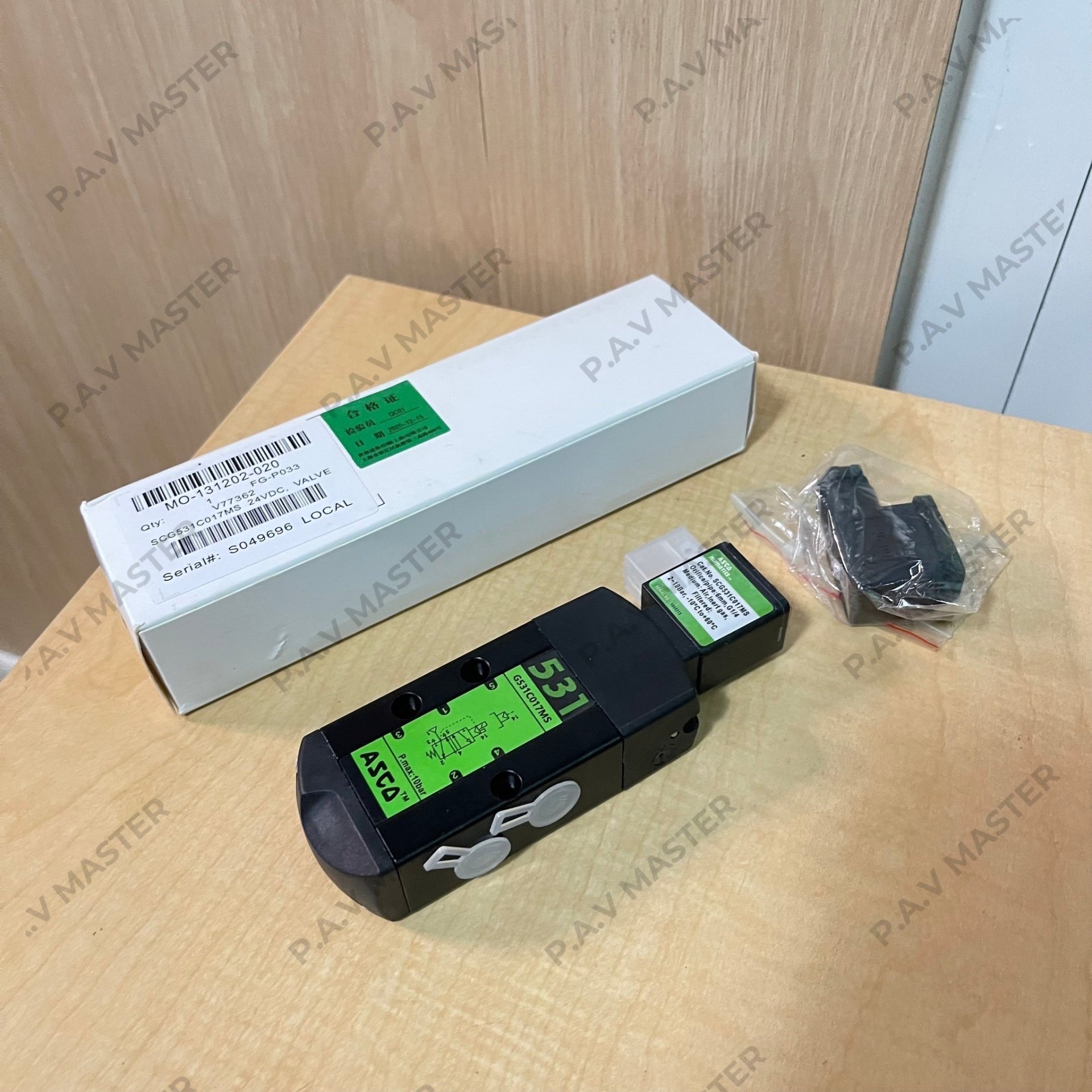 ASCO SCG531C017MS 531 Series Solenoid Valve - pneumaticandvalve