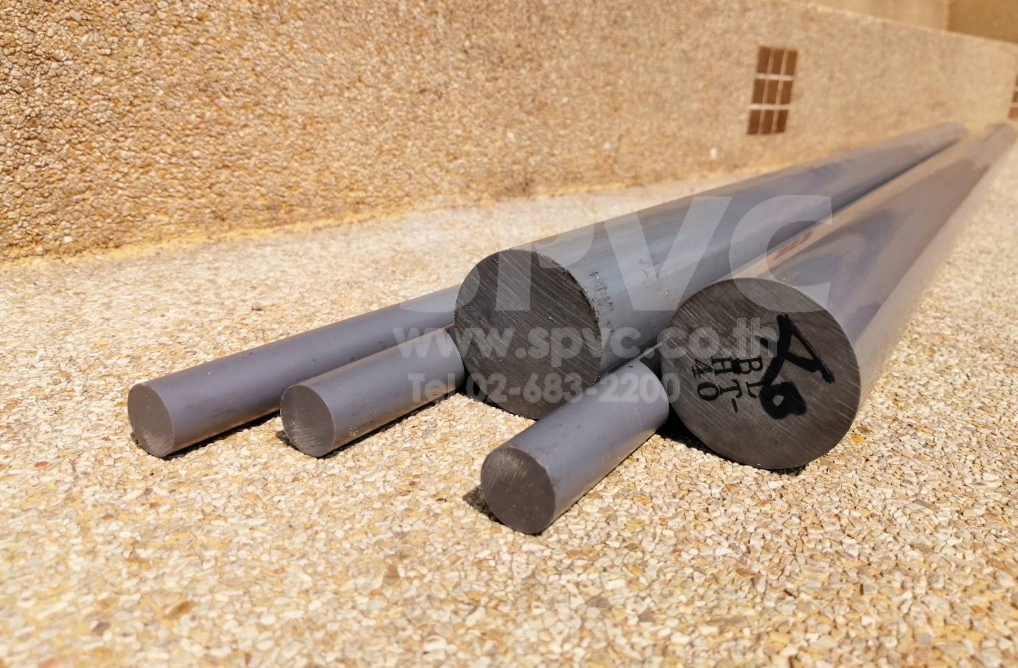 เเท่งตันซีพีวีซี (CPVC Solid Rod) แท่งตันCPVCคุณภาพสูง - spvcinternational