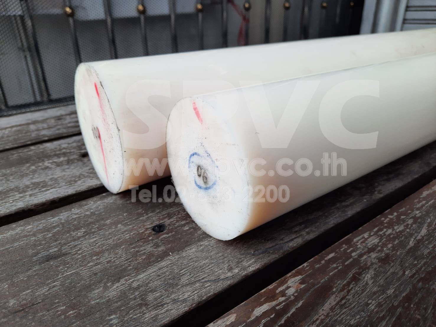 เเท่งตันไนล่อน (Superlene, Nylon Solid Rods) แท่งตัน PA6 ...