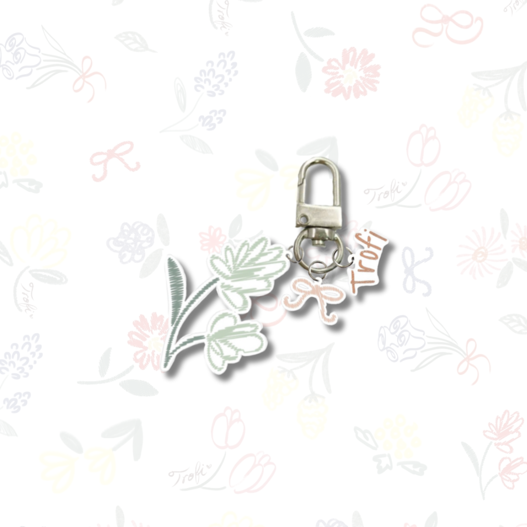 TROFI Flower Love Keyring - Bunch of Flower