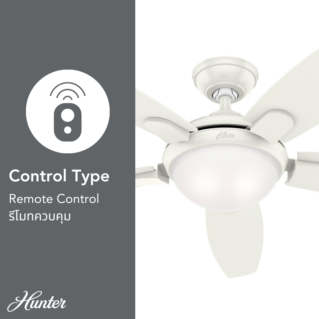 Hunter 54 Contempo Led Ceiling Fan | Shelly Lighting