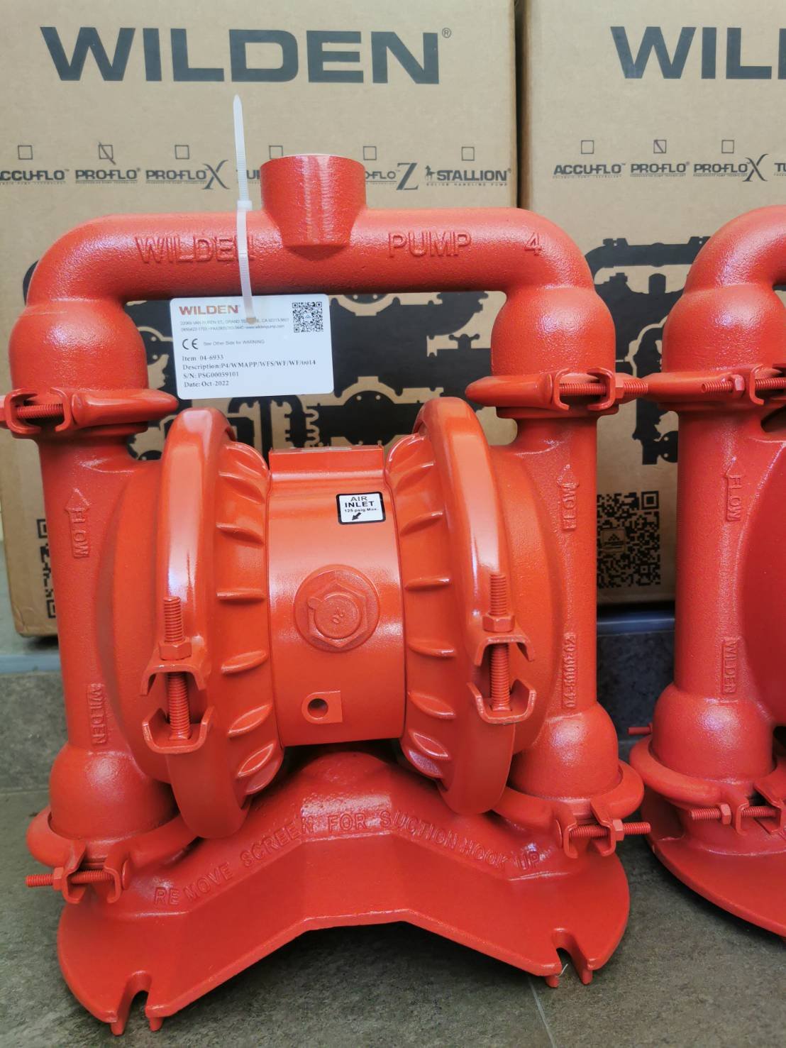 Diaphragm Pump Wilden P4 WMAPP WFS WF WF 0014 Chumathailand diaphragm-pump-wilden-p4-wmapp-wfs-wf-wf-0014-chumathailand
