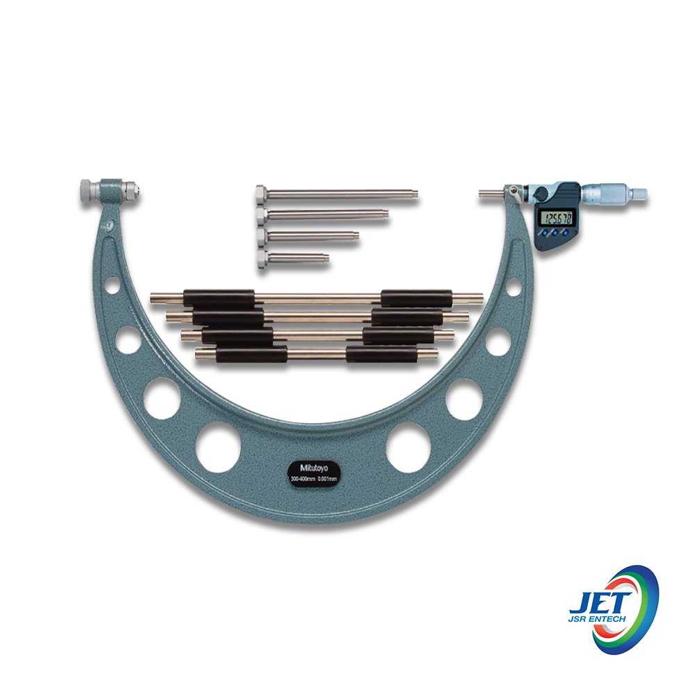 Mitutoyo Outside Micrometers Series 340 With Interchangeable Anvils.