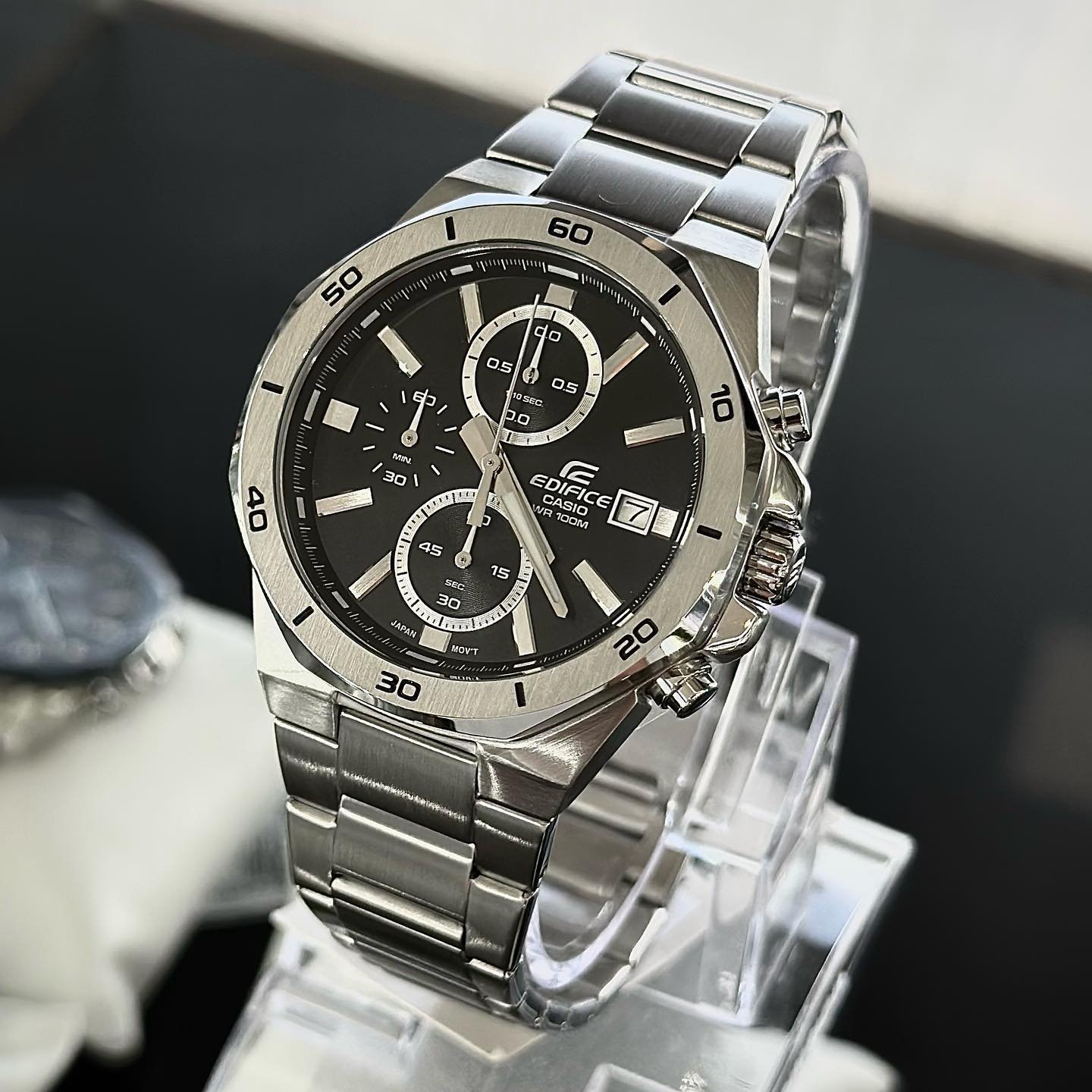 Casio Edifice นาฬิกาข้อมือผู้ชาย รุ่น EFV-640D-1A - timekeepershop
