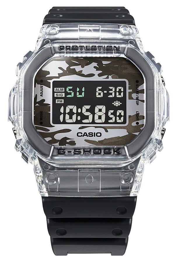 Casio G Shock นาฬิกาข้อมือผู้ชาย รุ่น Dw 5600skc 1 สีดำ Timekeepershop