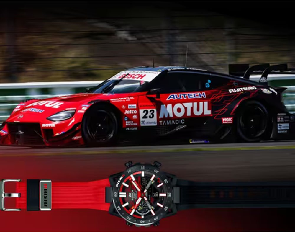 Casio Edifice นาฬิกาข้อมือ รุ่น ECB-2000NIS-1A - สีแดงดำ - timekeepershop