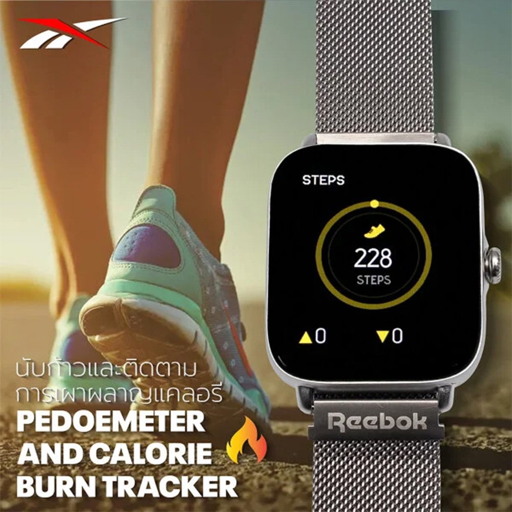 REEBOK นาฬิกา Smart watch REEBOK RELAY 2.0 ROSE GOLD - timekeepershop