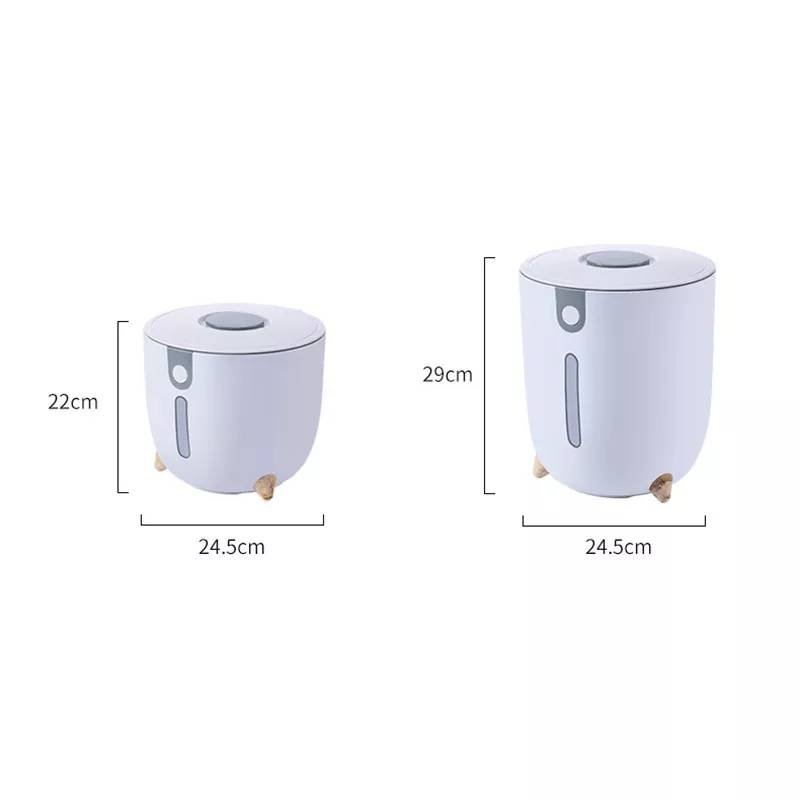 กล่องเก็บข้าวสาร ธัญพืช มินิมอล รุ่น Eva - simple-haus