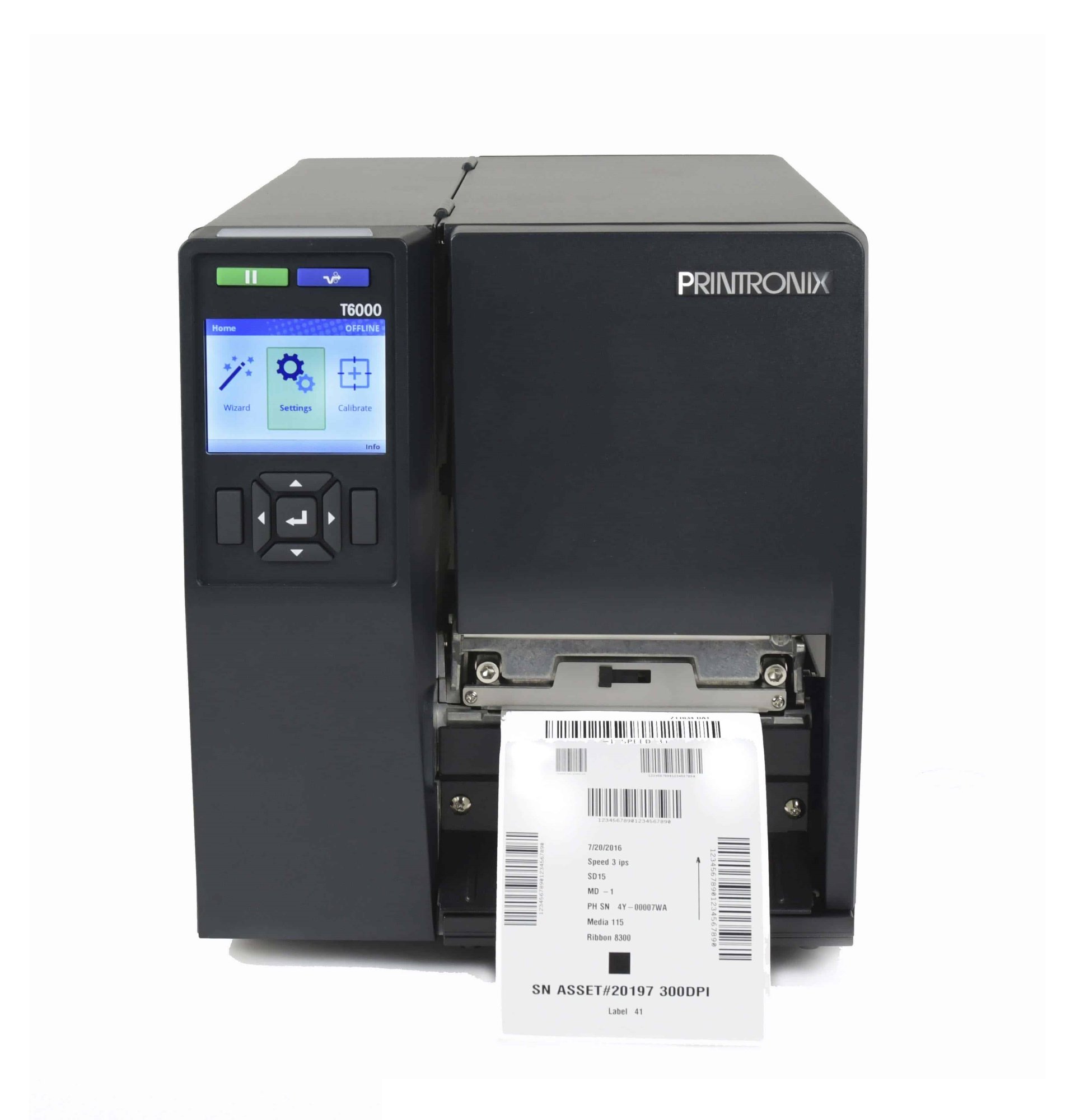 เครื่องพิมพ์บาร์โค้ด Printronix รุ่น T6000e - cps