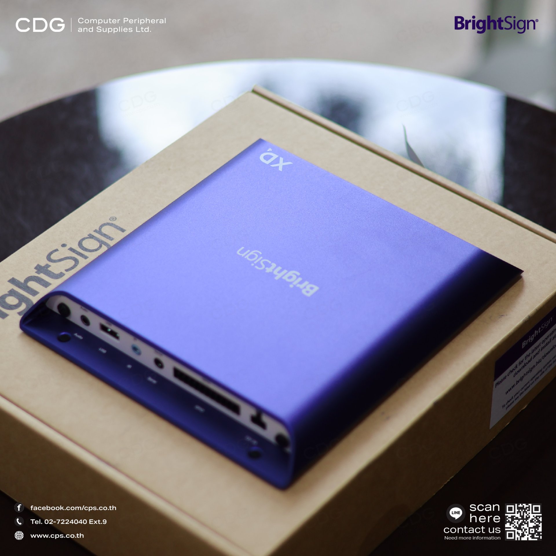 BrightSign XD Series - Digital Signage Media Player - cps