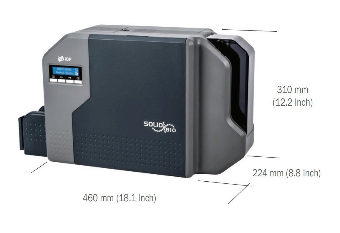 High-Speed Retransfer IDP Card Printer SOLID-810 - cps