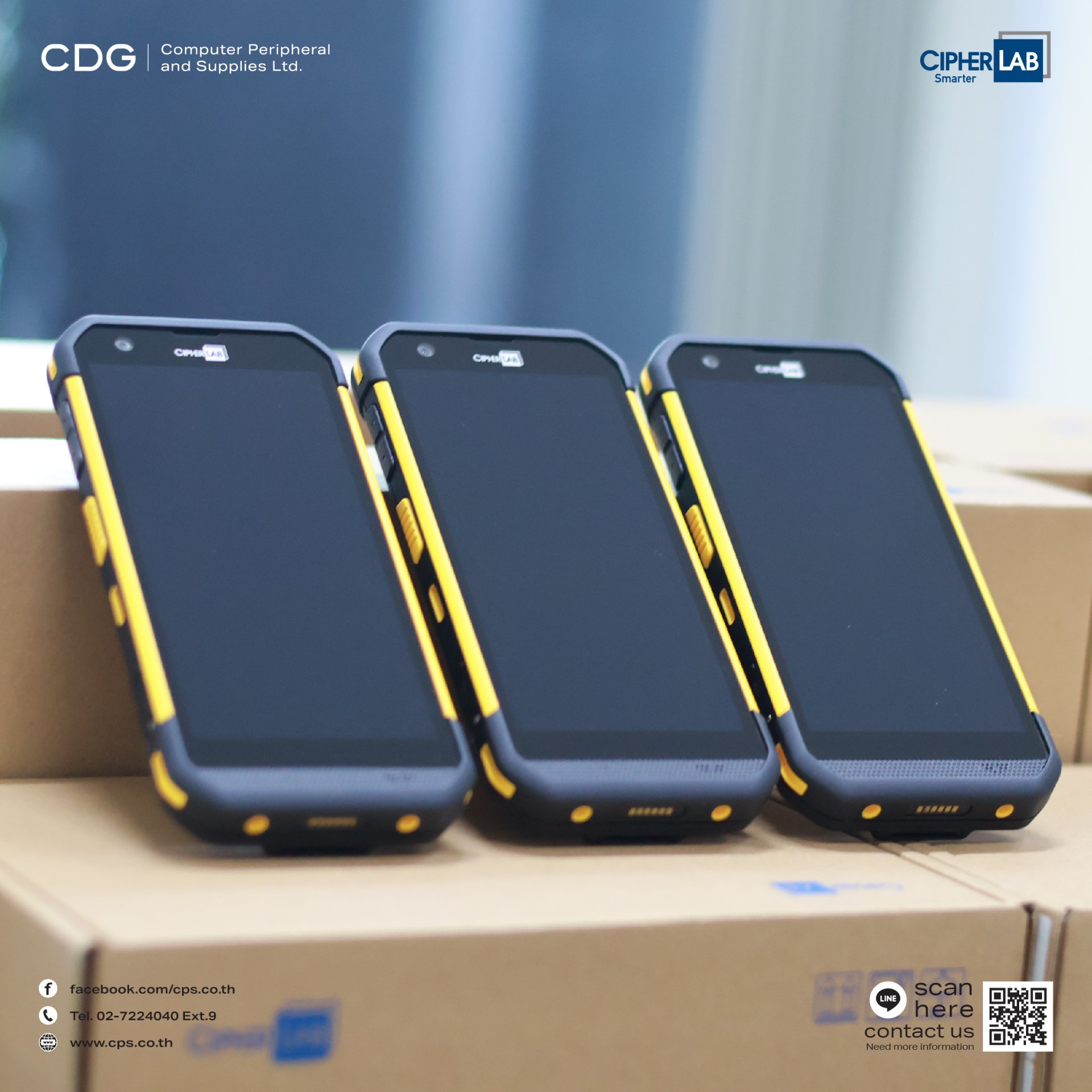 CipherLab RS35 Series Touch Mobile Computer - cps