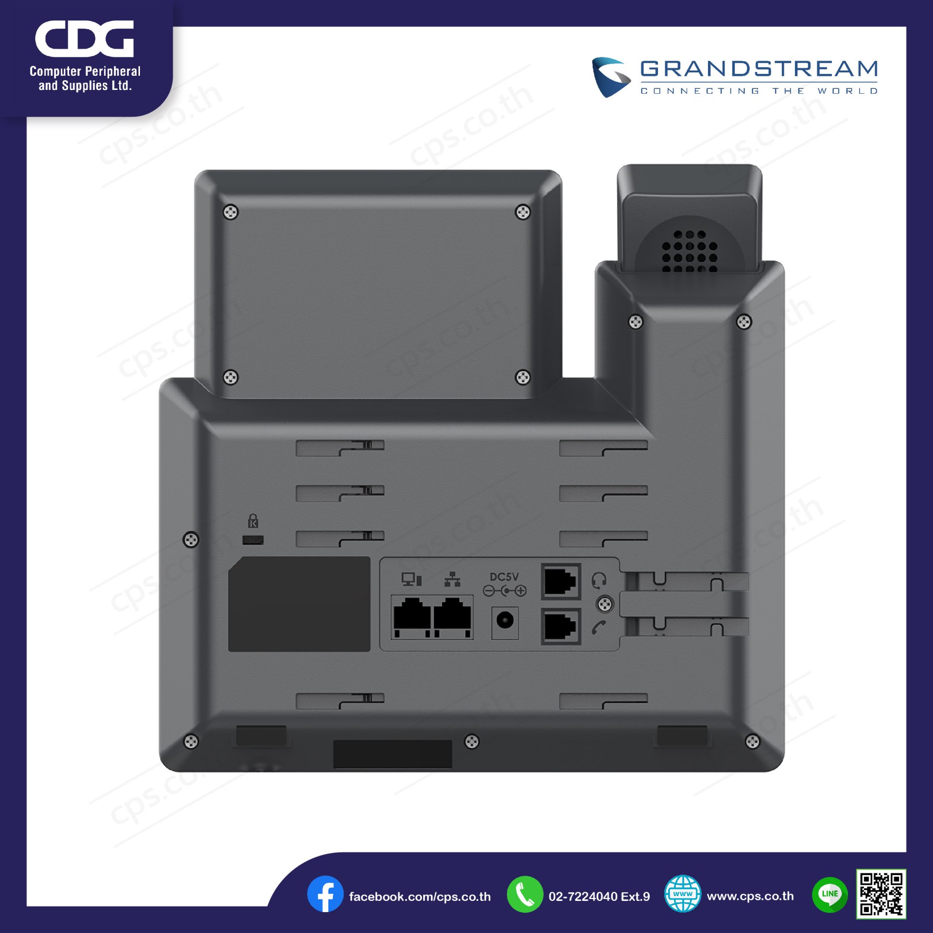IP Phone Grandstream Model GRP2604P 3 Lines, 6 SIP Accounts - cps