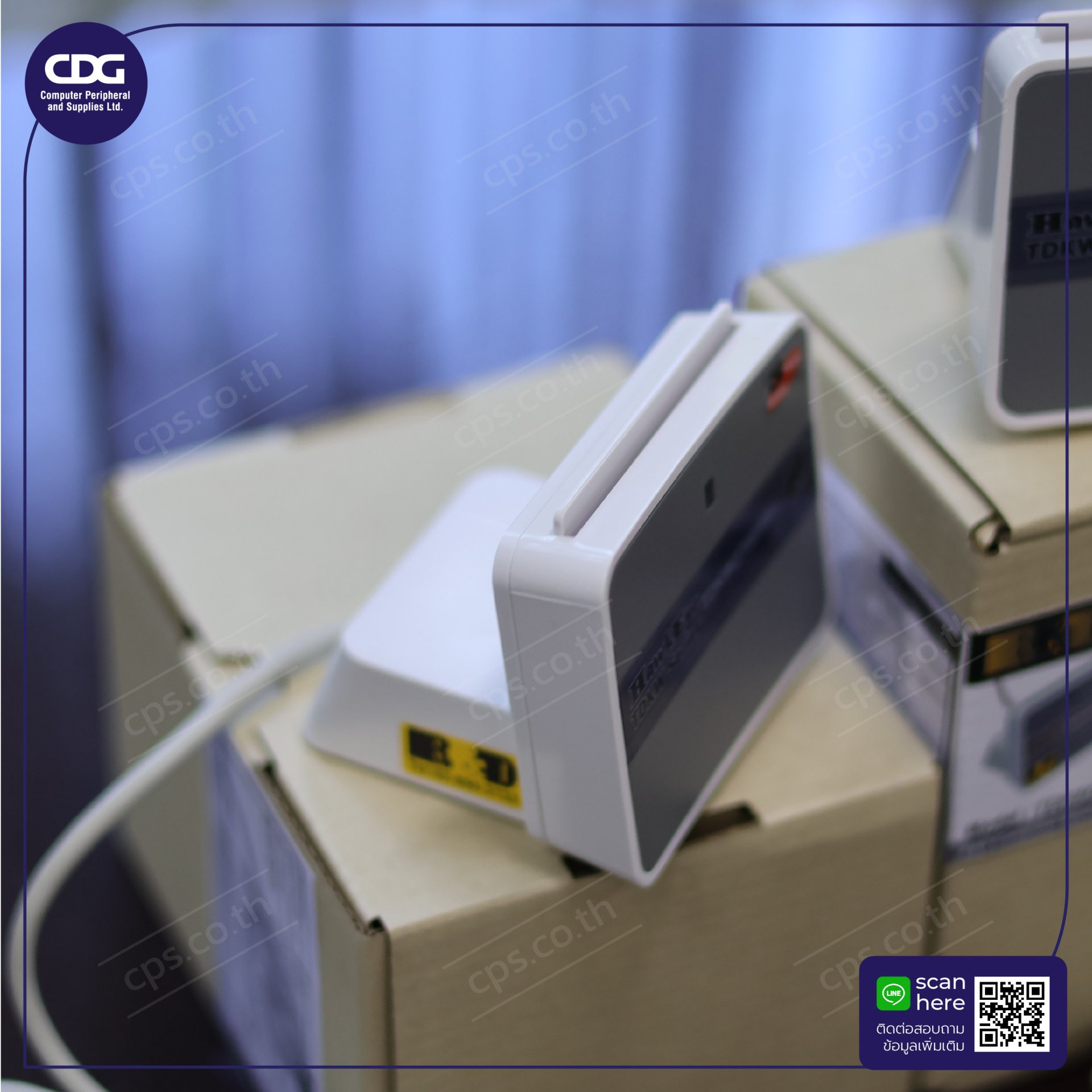 ID card reader HawkEye ThaiID SDK model TDKW2700RB+ - cps