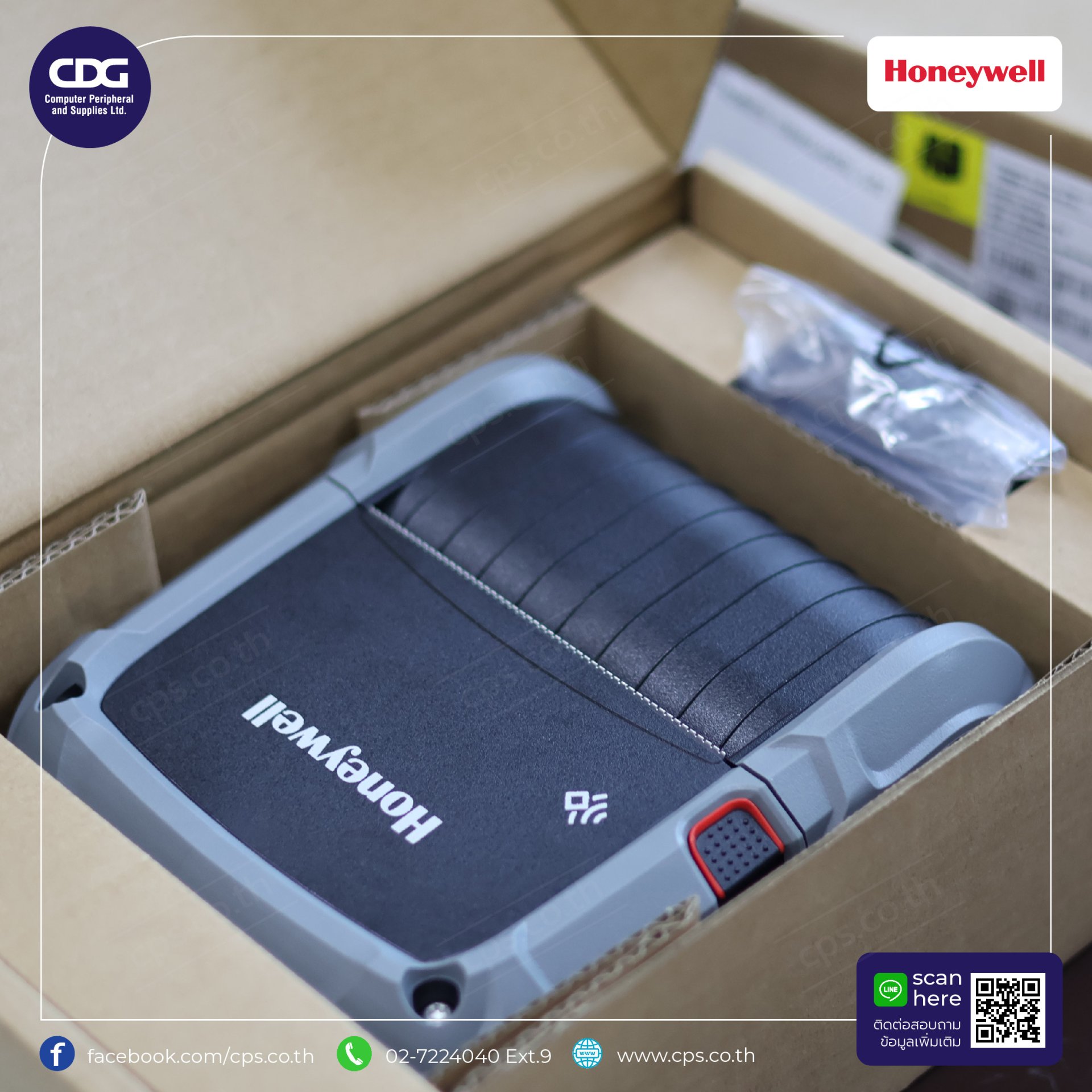 Honeywell RP4F Portable Label / Receipt Printer - cps