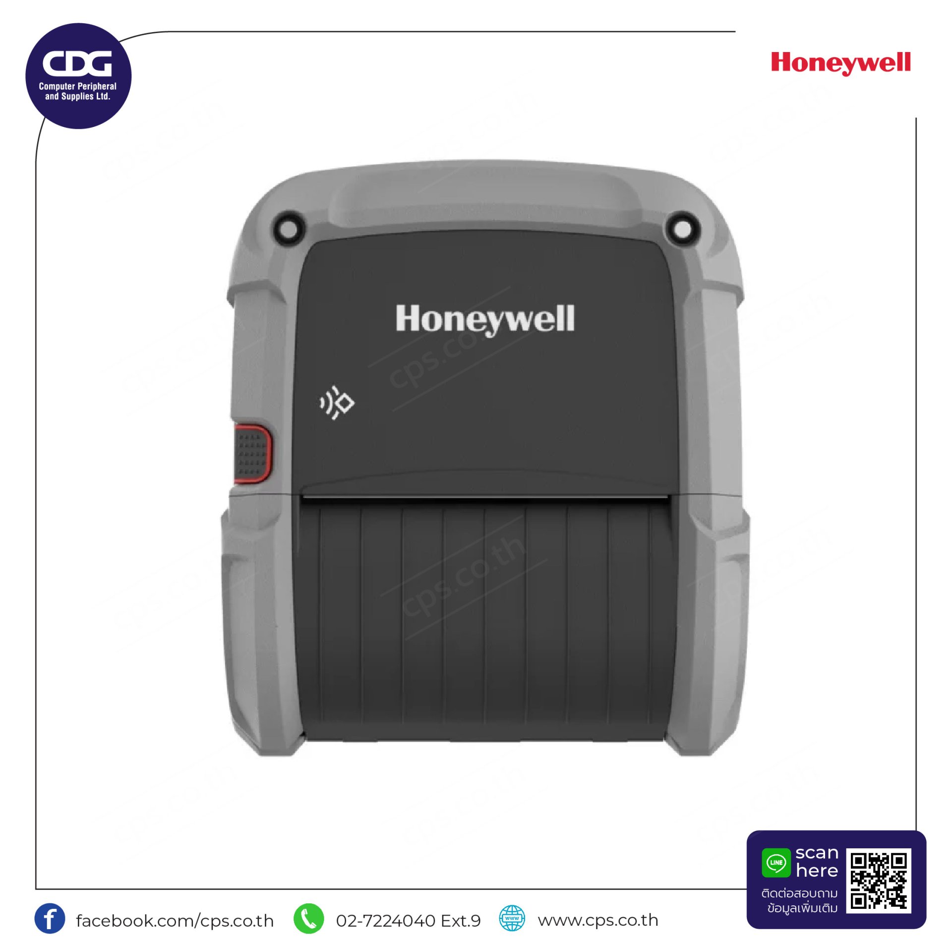 Honeywell RP4F Portable Label / Receipt Printer - cps