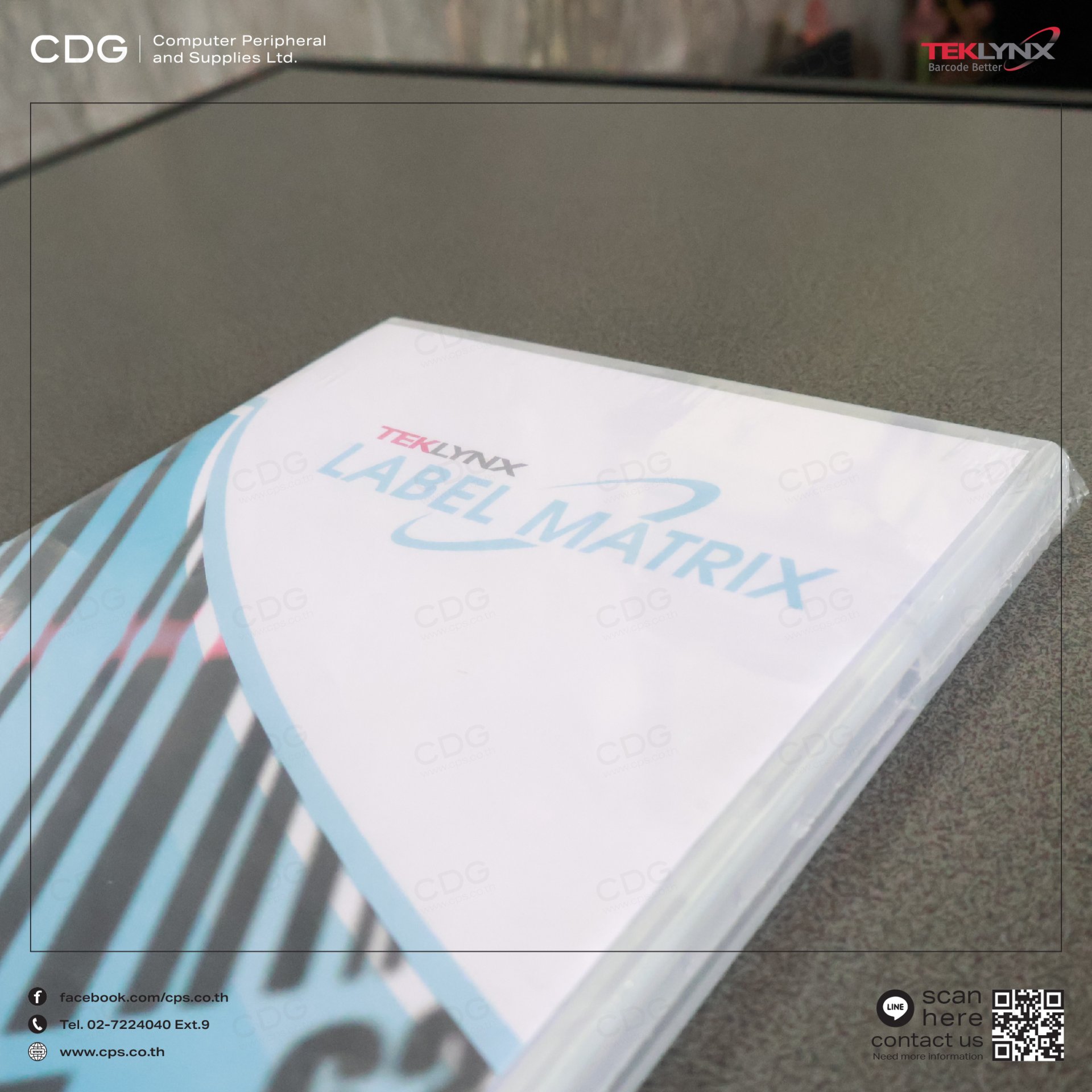 Program Label Matrix PowerPro Barcode Label Software - cps