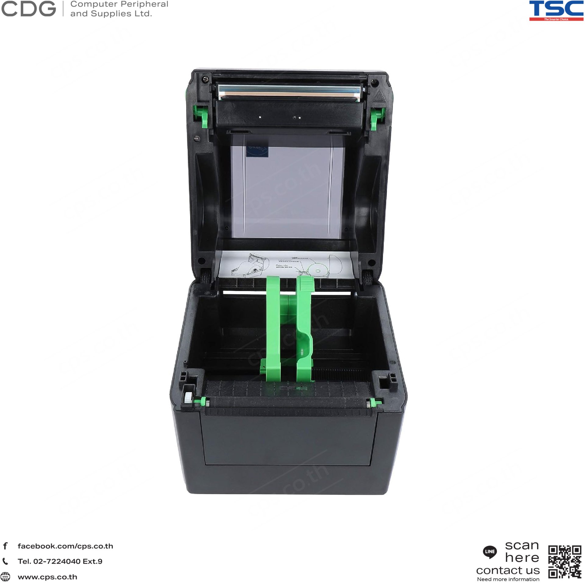 TSC DA320 Printer Barcode, Thermal Direct Printer 300 DPI - cps