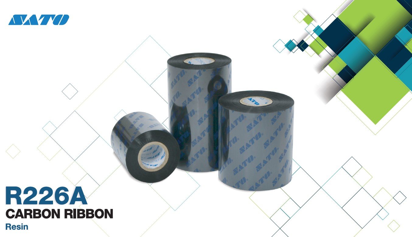 Ribbon SATO R226A Carbon Ribbon Resin - cps