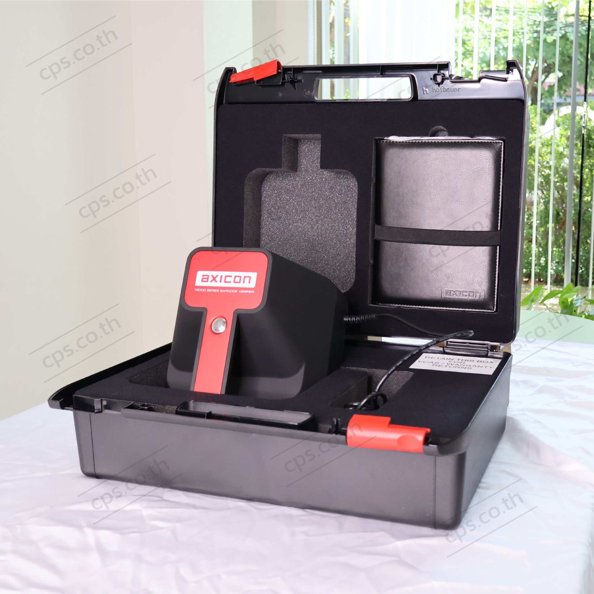 Axicon 15200 Linear and 2D barcode verifier - cps