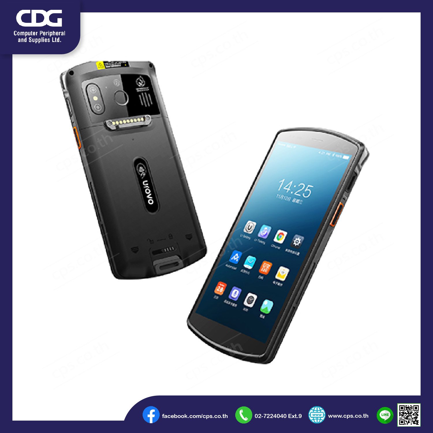 Enterprise Smart Mobile Computer Urovo DT50Q - cps