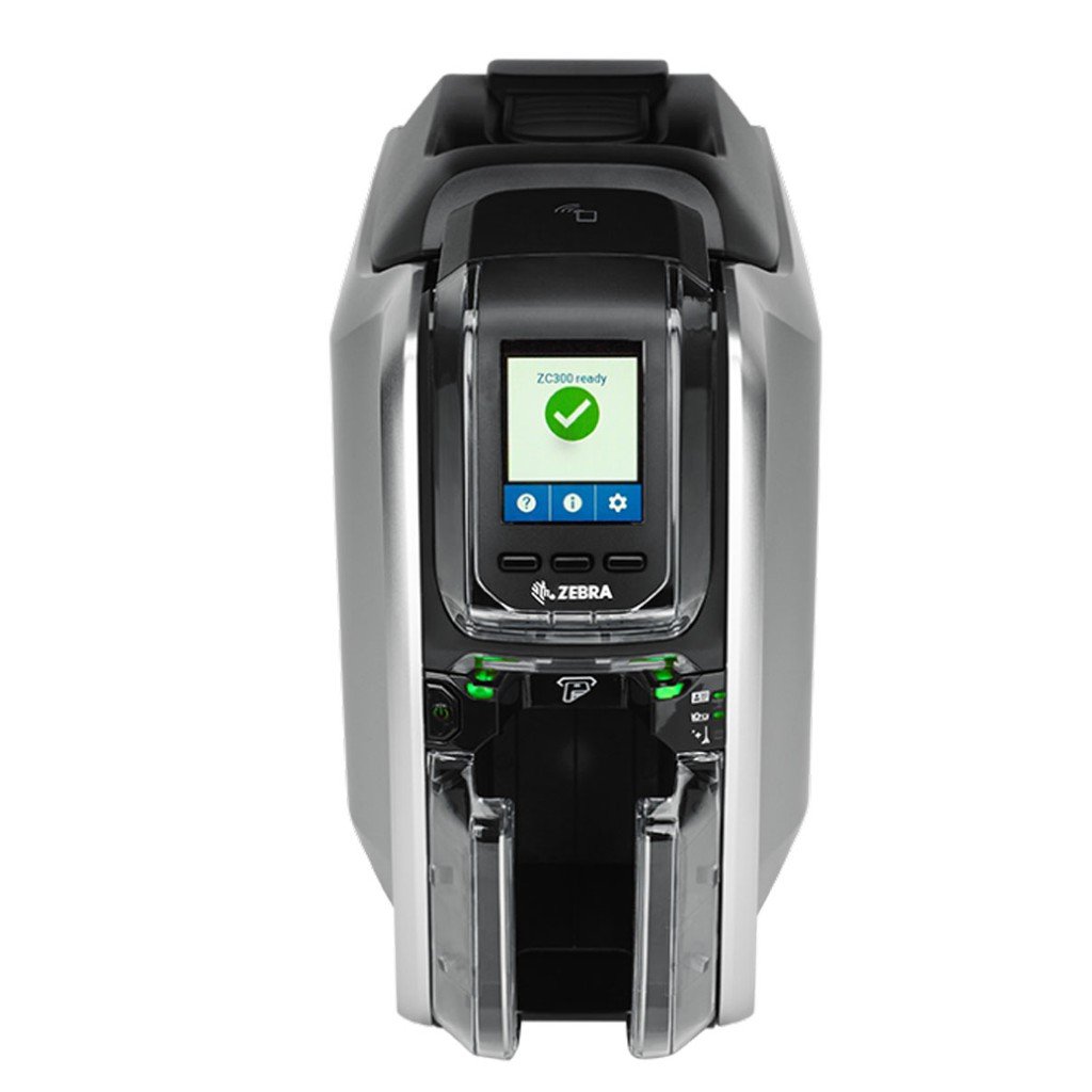 เครื่องพิมพ์บัตรพนักงาน Zebra รุ่น ZC300 - cps