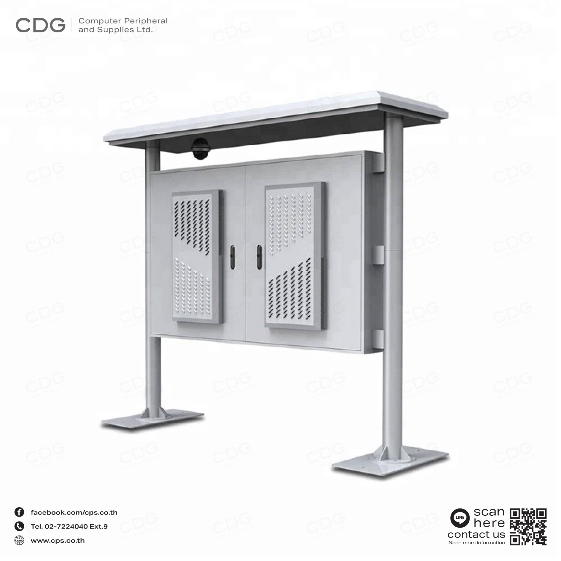 Digital Signage Outdoor Standee HL4000-OD (Bus Station) - cps