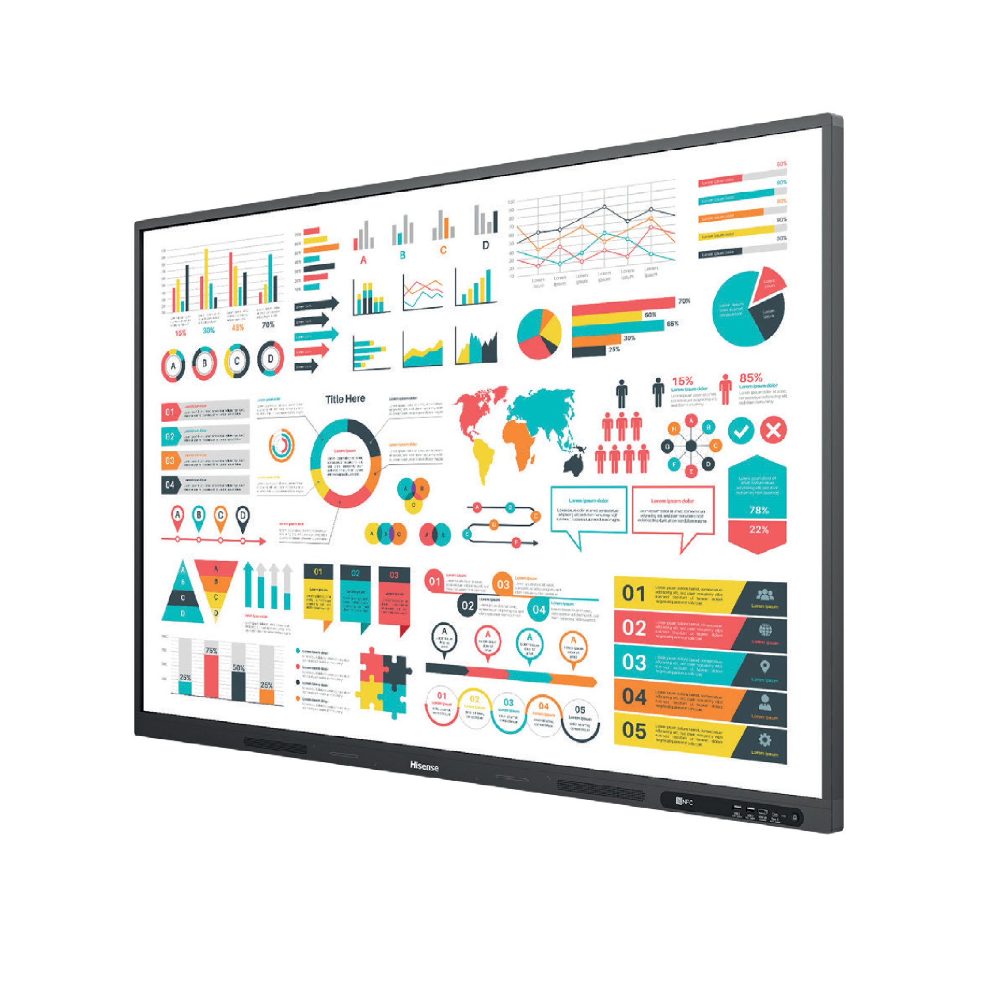 กระดานอัจฉริยะ Hisense WR6CE Series Interactive Digital Boards - cps