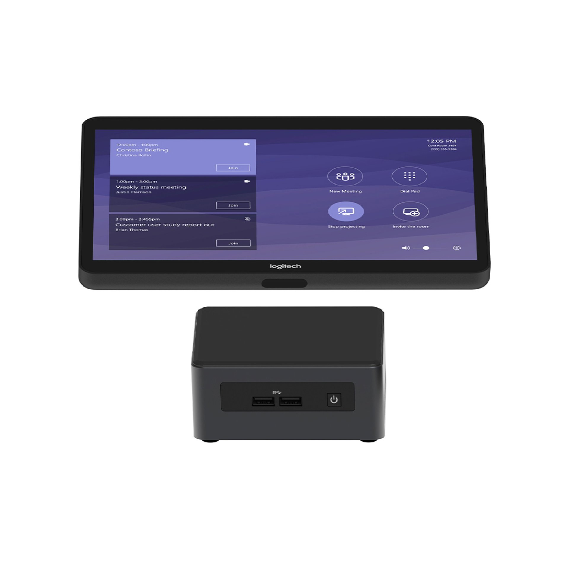 Logitech Rally System Plus and Tap Solution Conference - cps