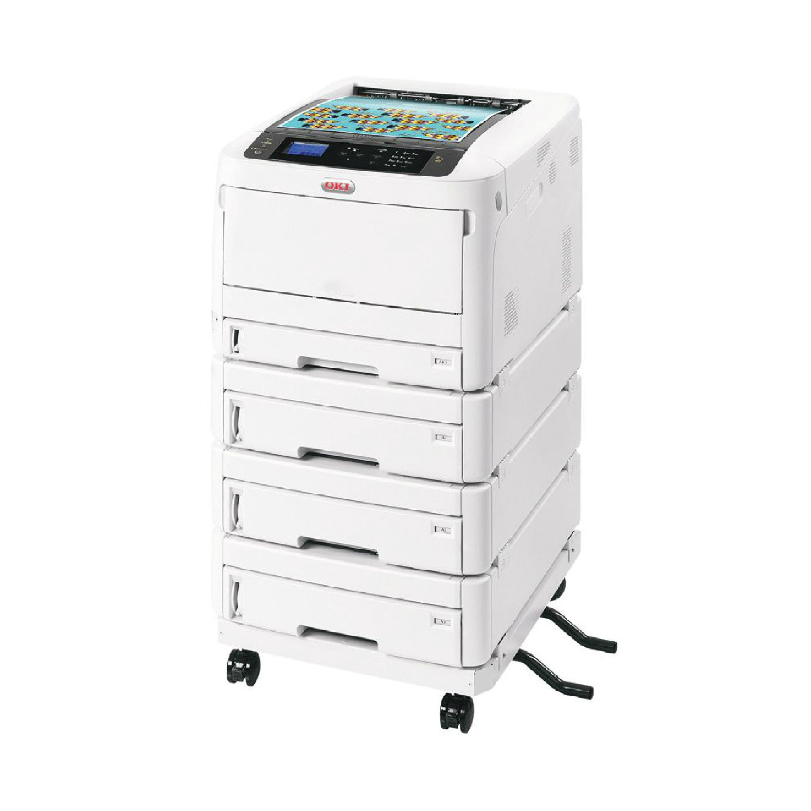 OKI Model C834nw A3 colour printer - cps