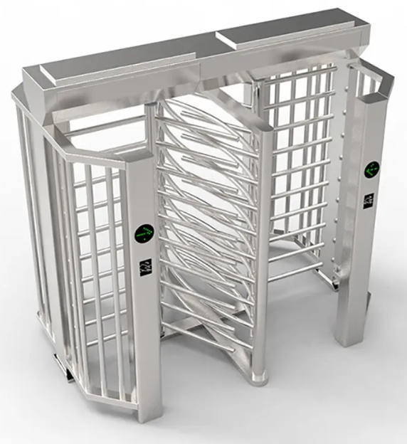 Single Lane Rotating Full Height Turnstile Model G539 - cps