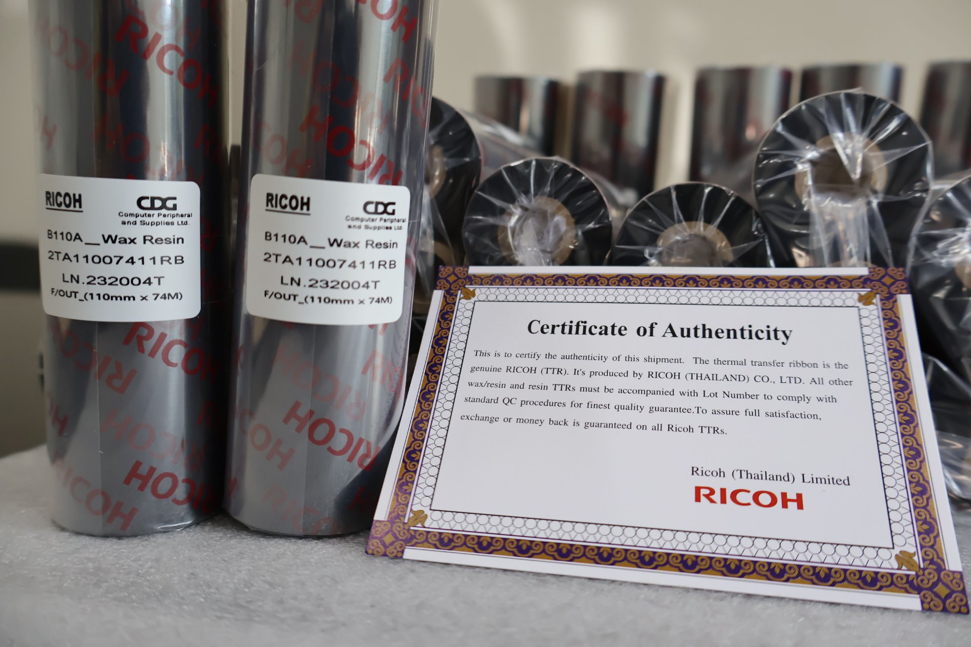 Ribbon Ricoh B110A - cps