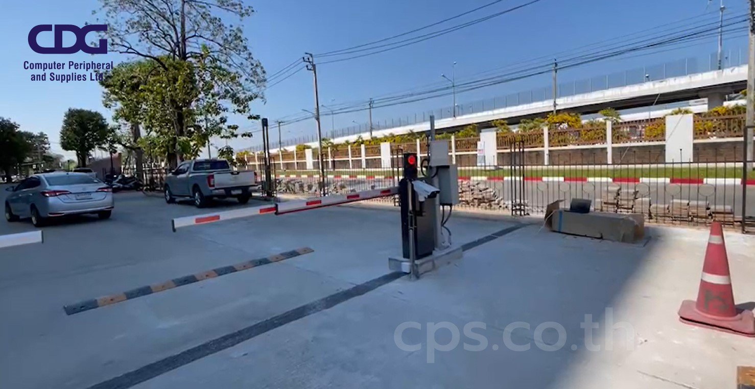 ผลงานการติดตั้งระบบไม้กั้นรถยนต์ - cps