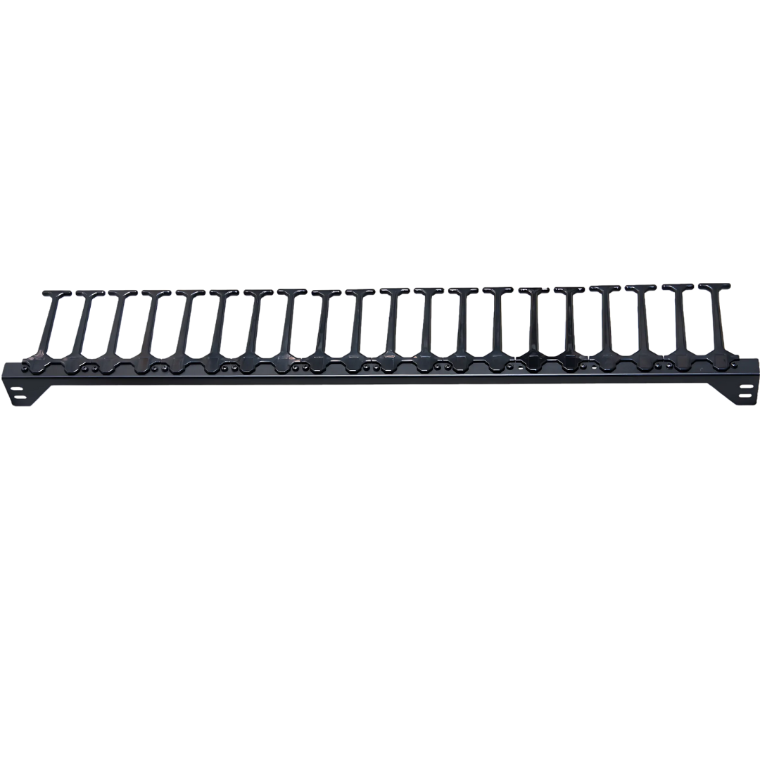 Vertical Cable Manager with Finger Guides