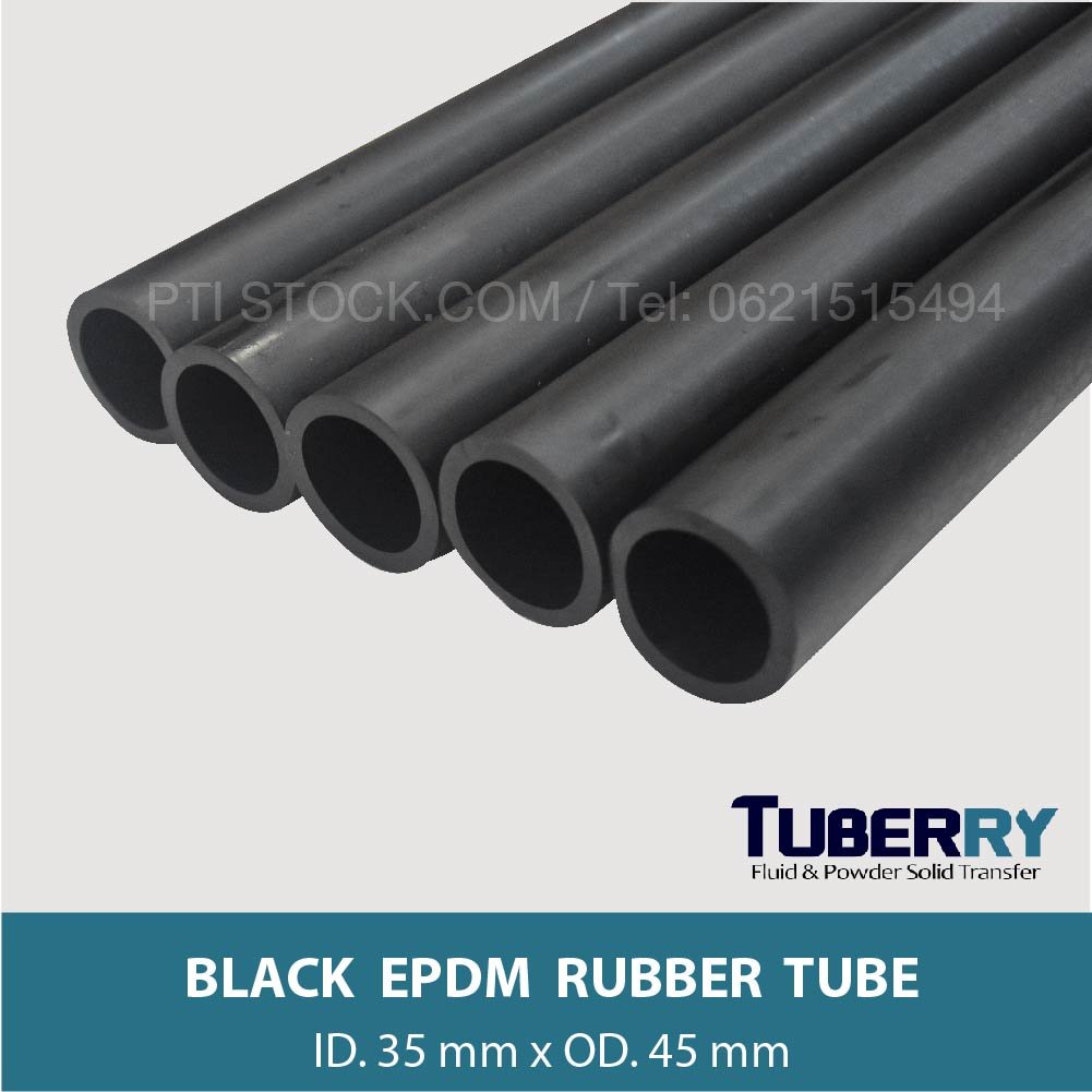 EPDM Rubber Tube I.D35 X O.D45 mm Excellent chemical resistance Tel ...