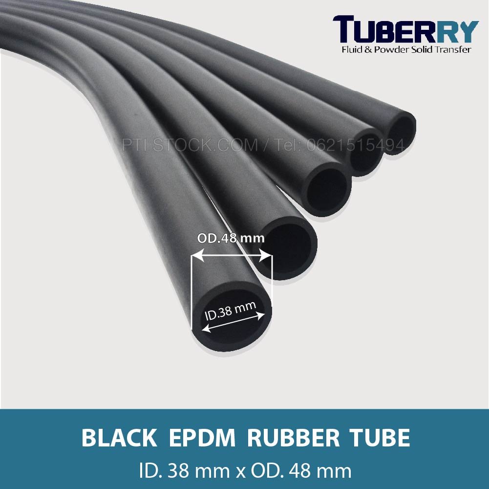 EPDM Rubber Tube I.D 38 X O.D 48 mm Tel : 022577154 LINE@ @ptirubbe ...