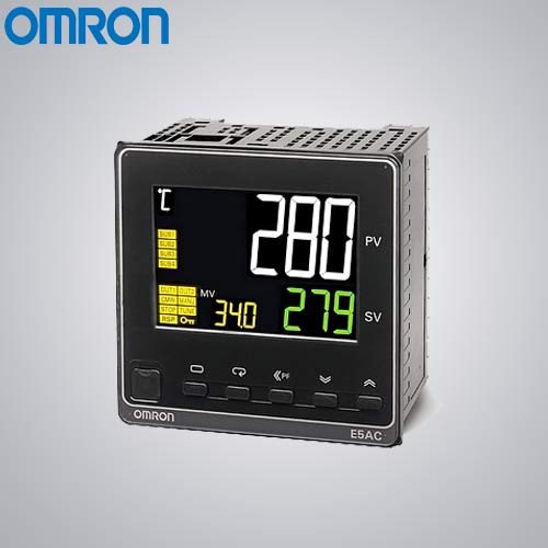 Omron E5AC-QX3ASM-800 เครื่องวัดและควบคุมอุณภูมิแบบดิจิตอล Digital ...