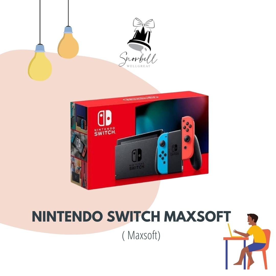 ผ่อนไปใช้ไป Nintendo Switch Maxsoft - snowbellwellgreat